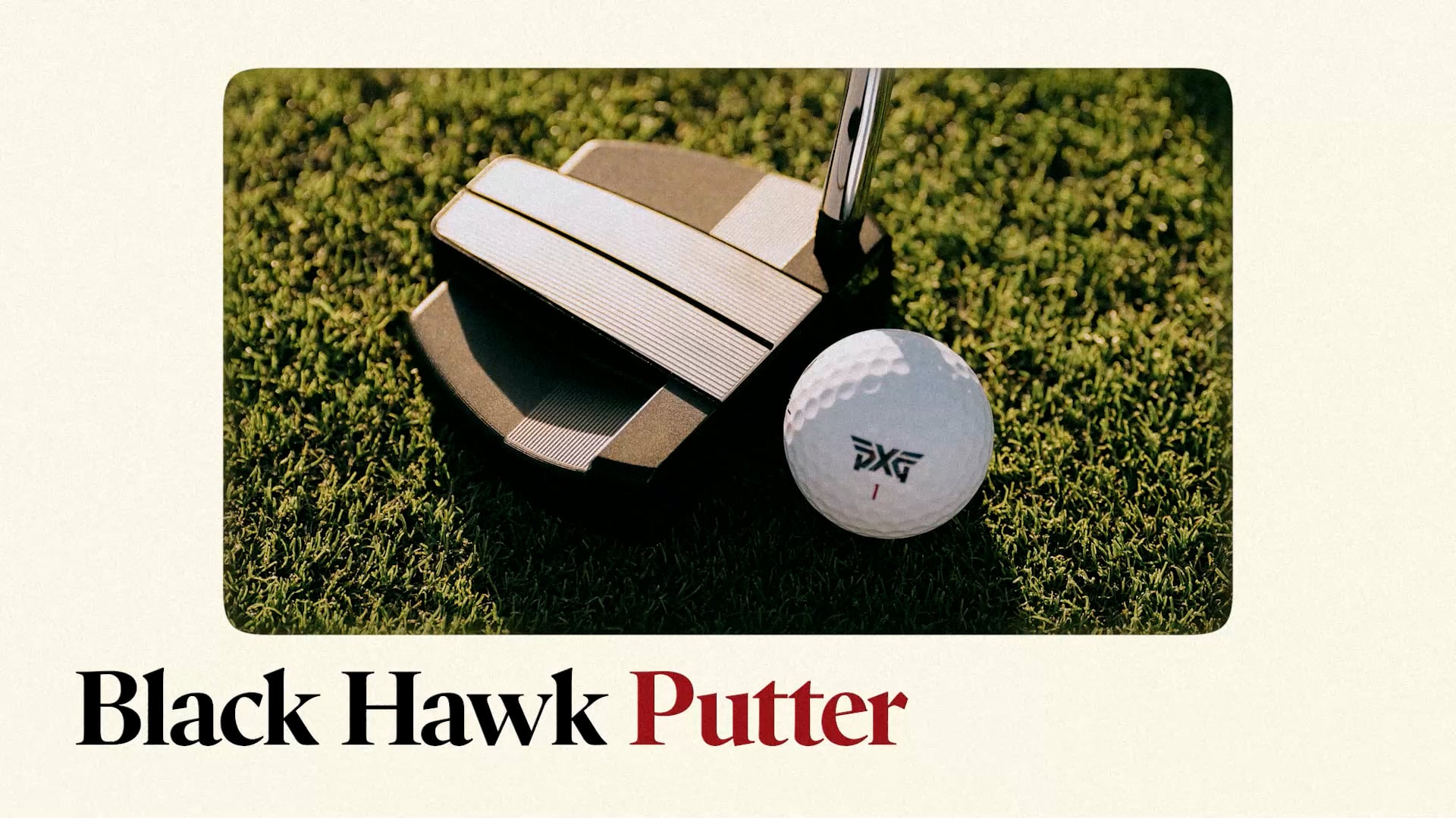Black Hawk Putter | Beginner Putter | PXG