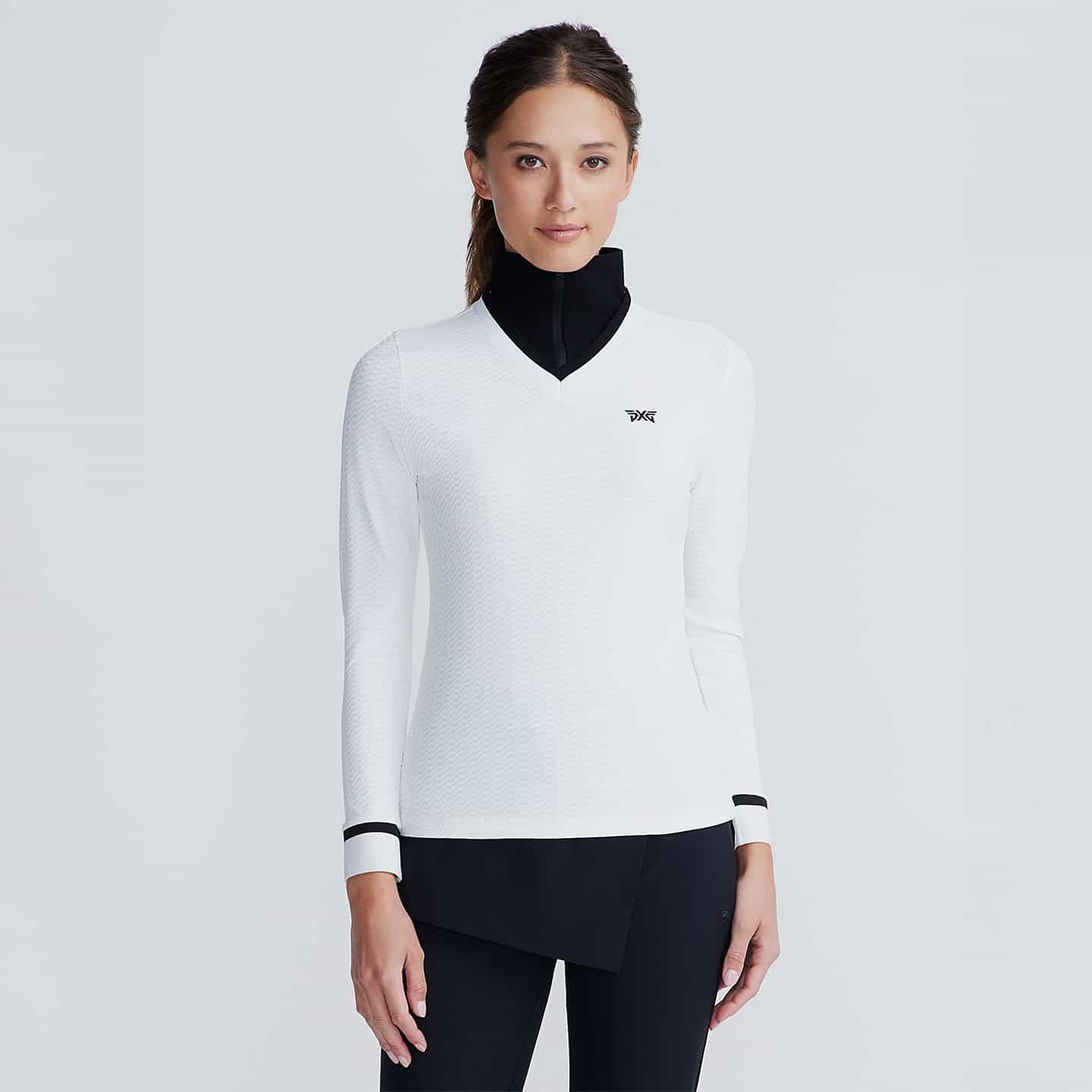 Women's Two-In-One Textured 1/4 Zip | PXG