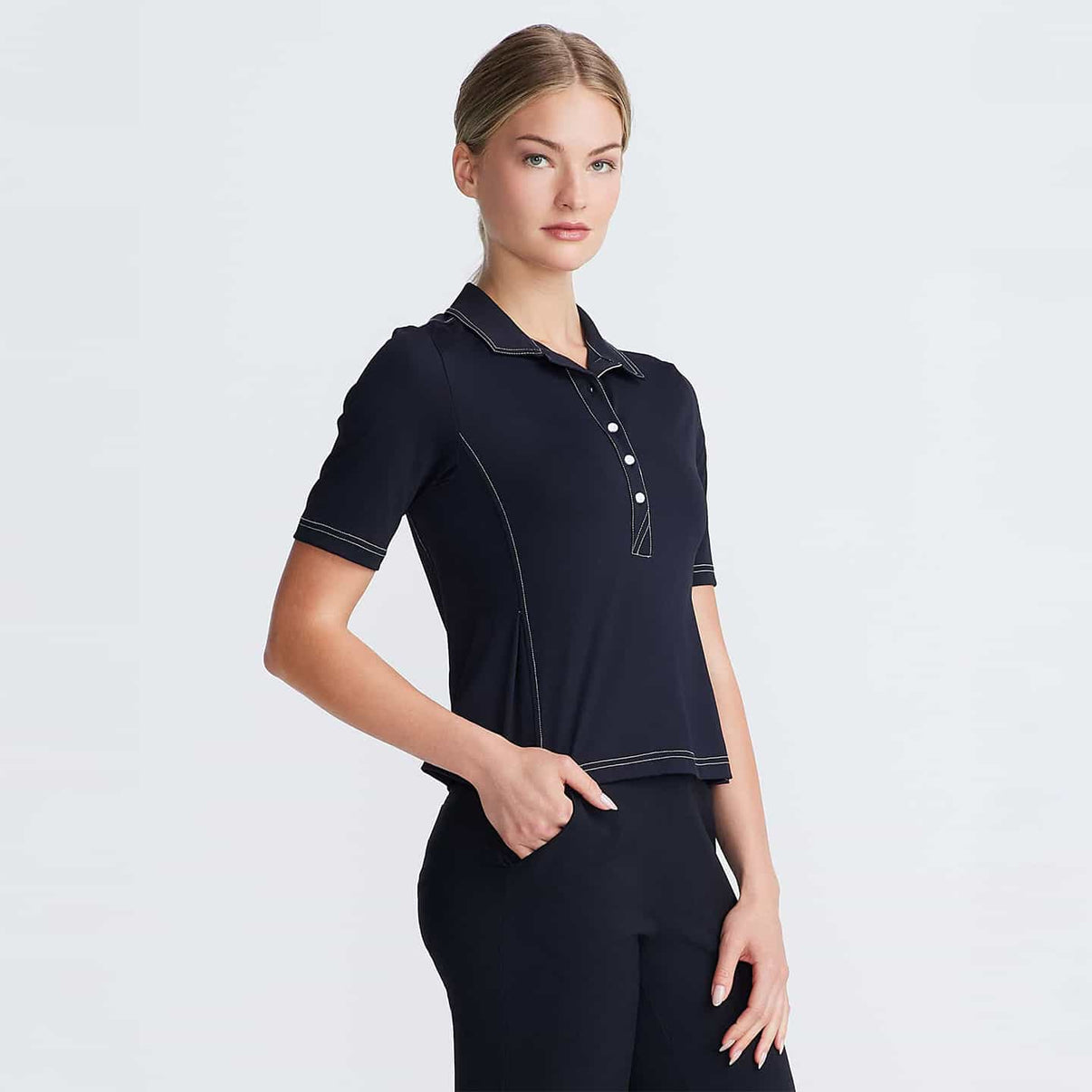 Women's Extended Placket Flair Polo | PXG