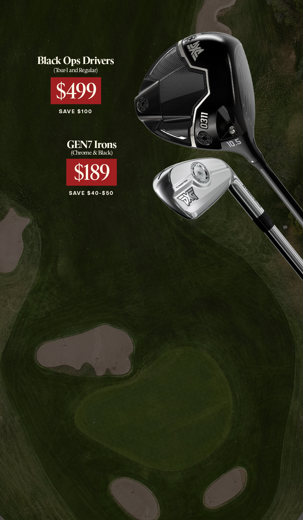 Parsons Xtreme Golf | Custom Fit Golf Clubs - PXG