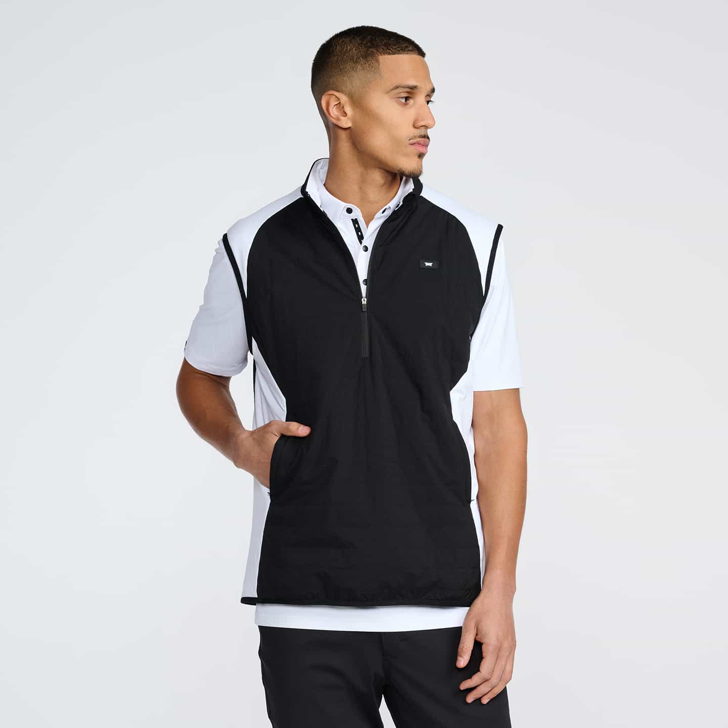 Men's 1/2 Zip Hybrid Vest | PXG