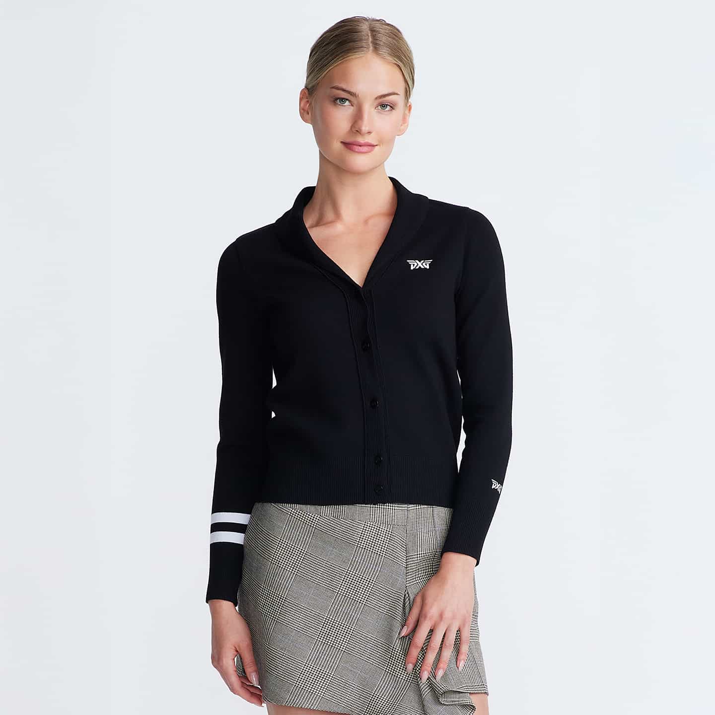 Women's Rolled Collar Cardigan – PXG